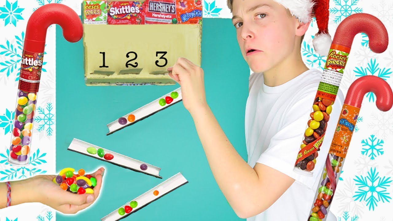 How To Build Cardboard Candy Dispenser Vending Machine Christmas ...