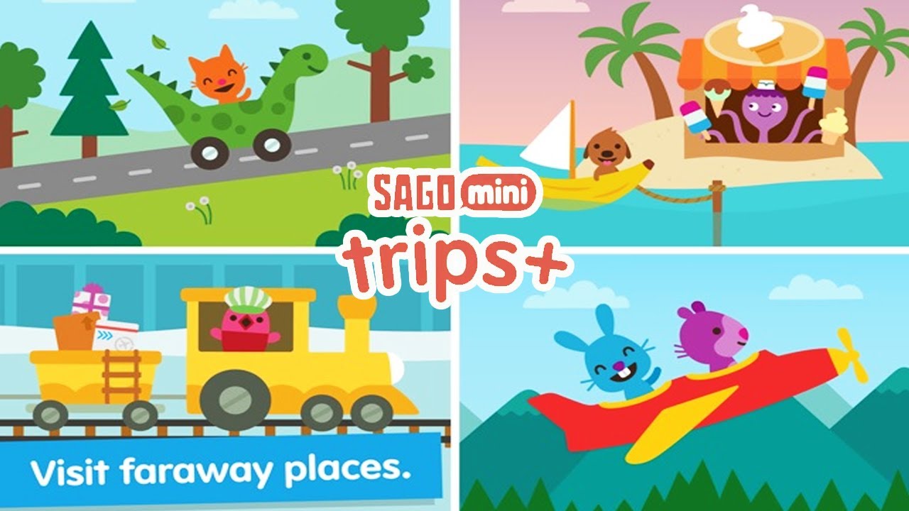 Sago Mini Trips+ | Apple Aracade Gameplay - Travel, explore, and play ...