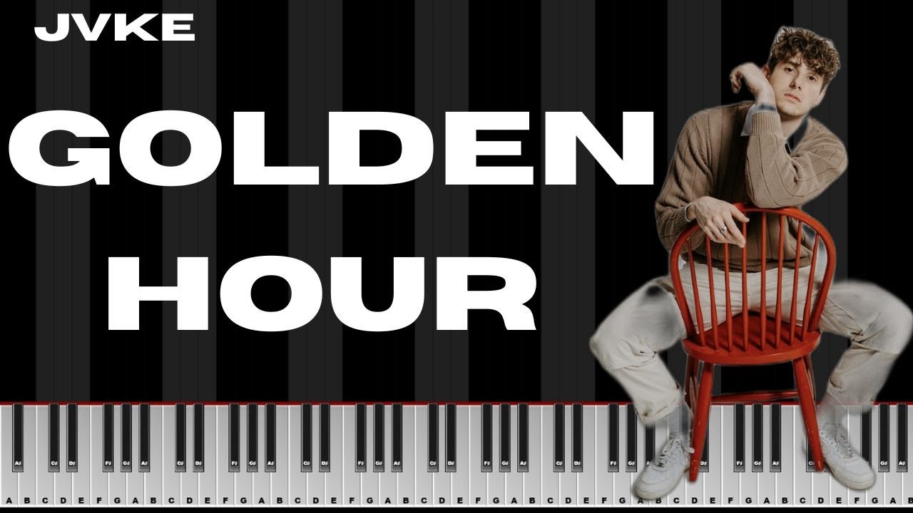 Golden Hour Piano Tutorial | Easy Steps to Play JVKE’s Viral Hit - YouTube