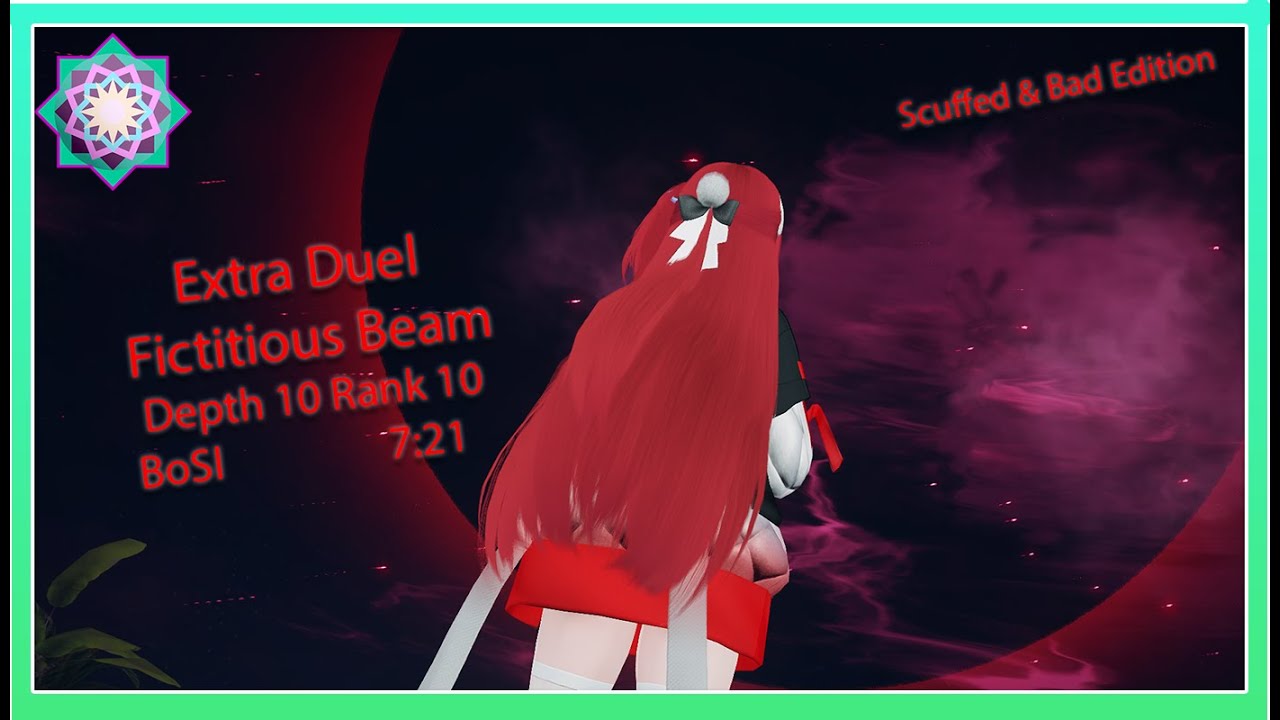 [PSO2 NGS] Extra Duel: Fictitious Beam Depth 10 Rank 10 BoSl 7:21 ...