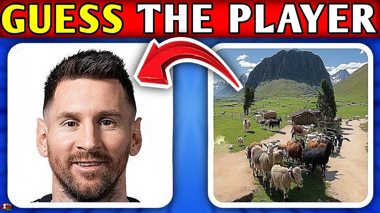 GUESS THE FOOTBALL PLAYER BY HIDDEN FACE ⚽ Messi Quiz, Mbappe Quiz ...