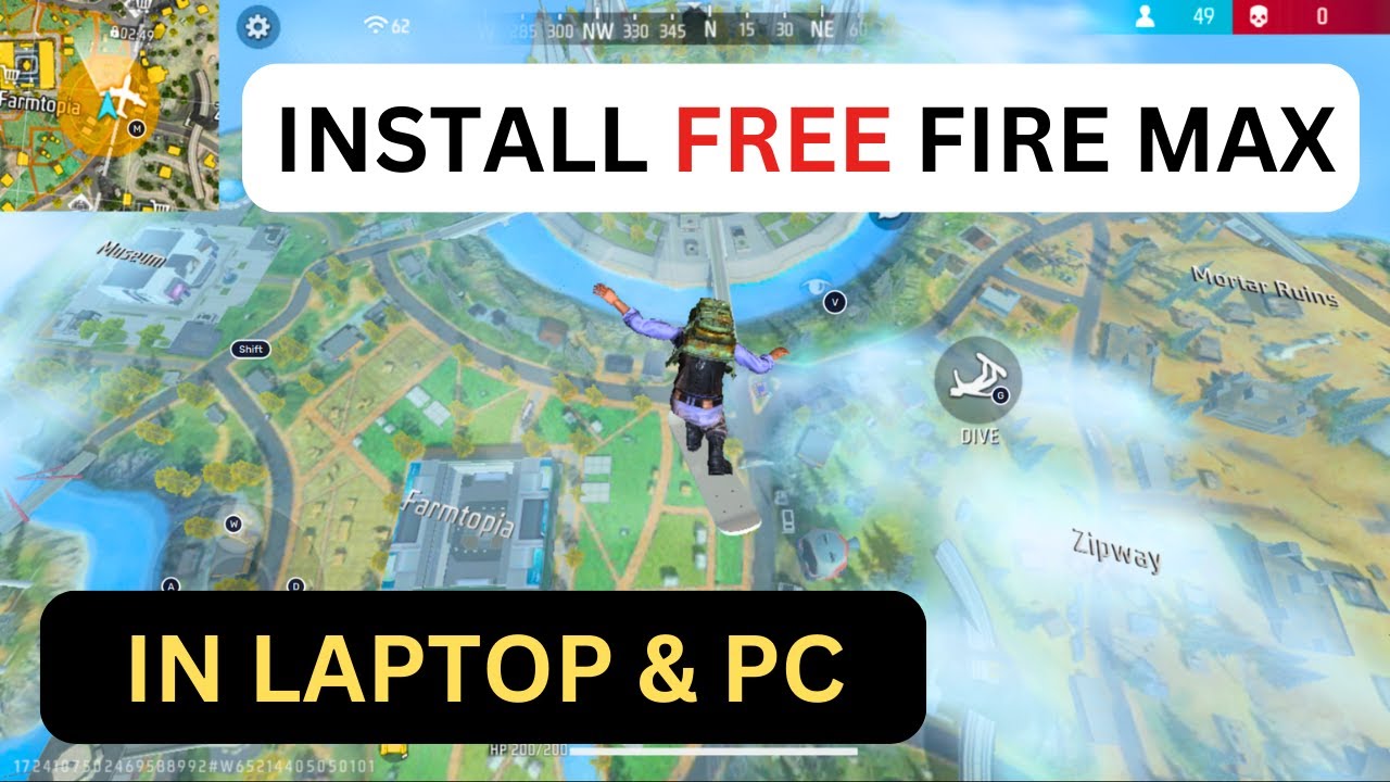 How To Download Free Fire In Pc | Install FF in Laptop | Free Fire Max ...