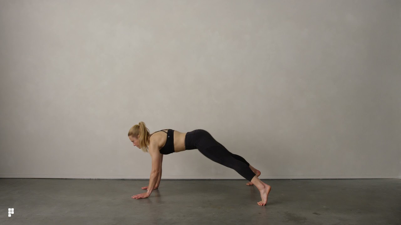 Inchworm To Press Up - YouTube
