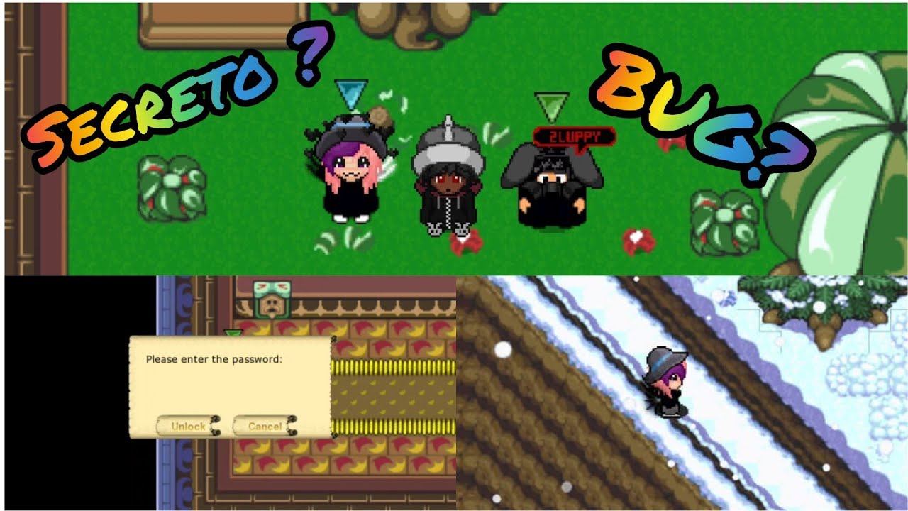 Sala Secreta? - Bug na Neve? - Graal Online Classic - YouTube
