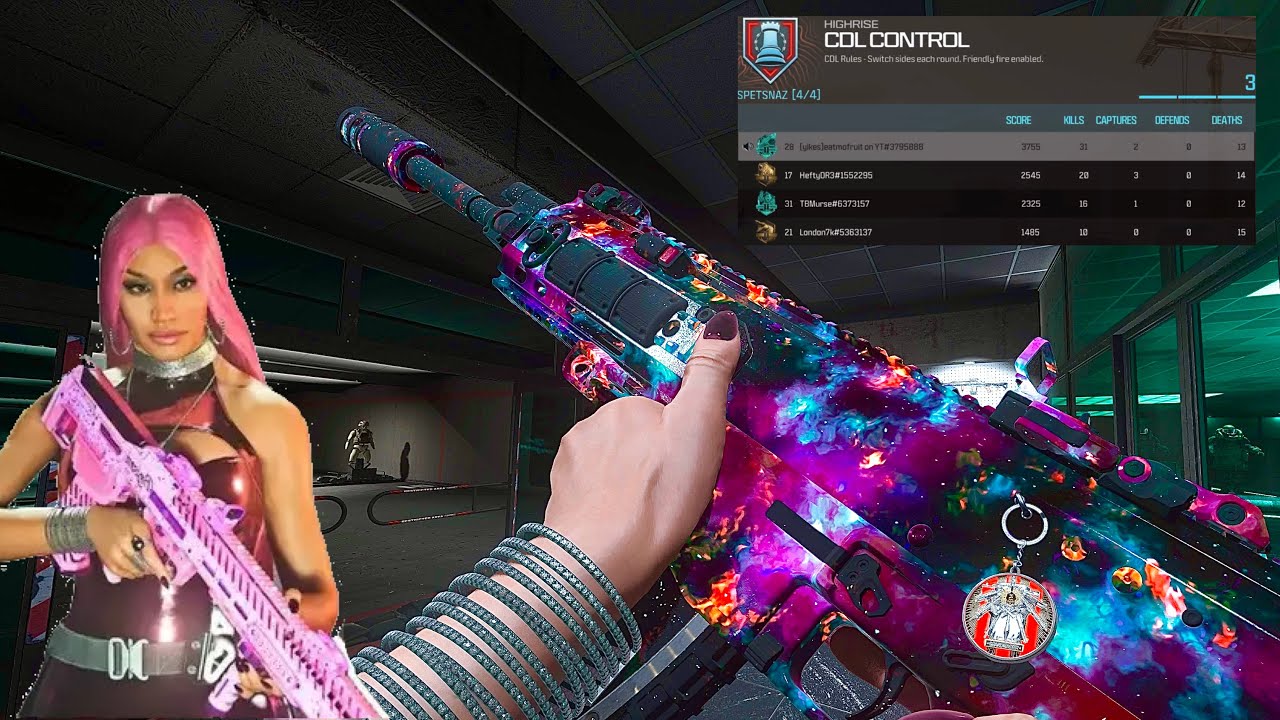 Nikki Minaj Carries in MW3 Ranked Play - YouTube