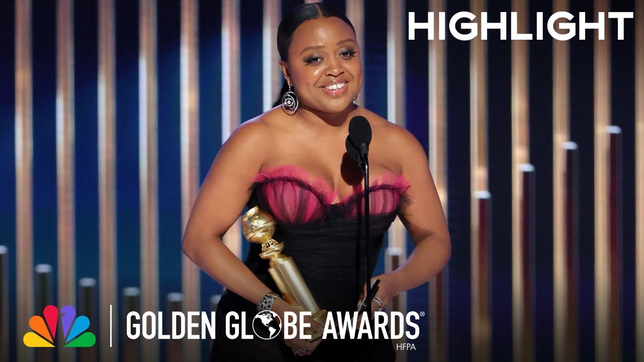 Quinta Brunson Wins Best TV Actress in a Musical/Comedy Series | 2023 ...