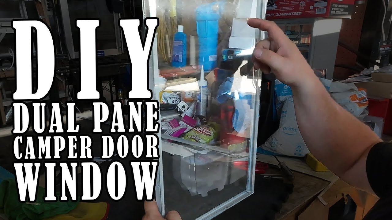 Truck Camper Upgrade | DIY Dual Pane Window | Now We Roam - YouTube