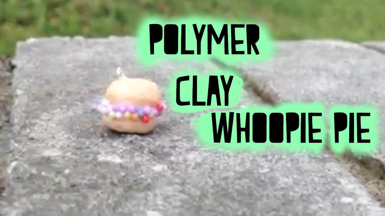 Polymer Clay Whoopie Pie - YouTube