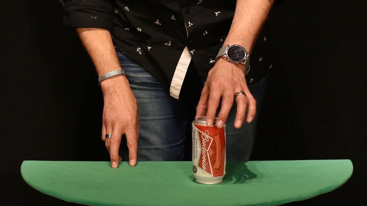 Lata CERVEZA Chop Cup tamaño estandar Truco de Magia - YouTube