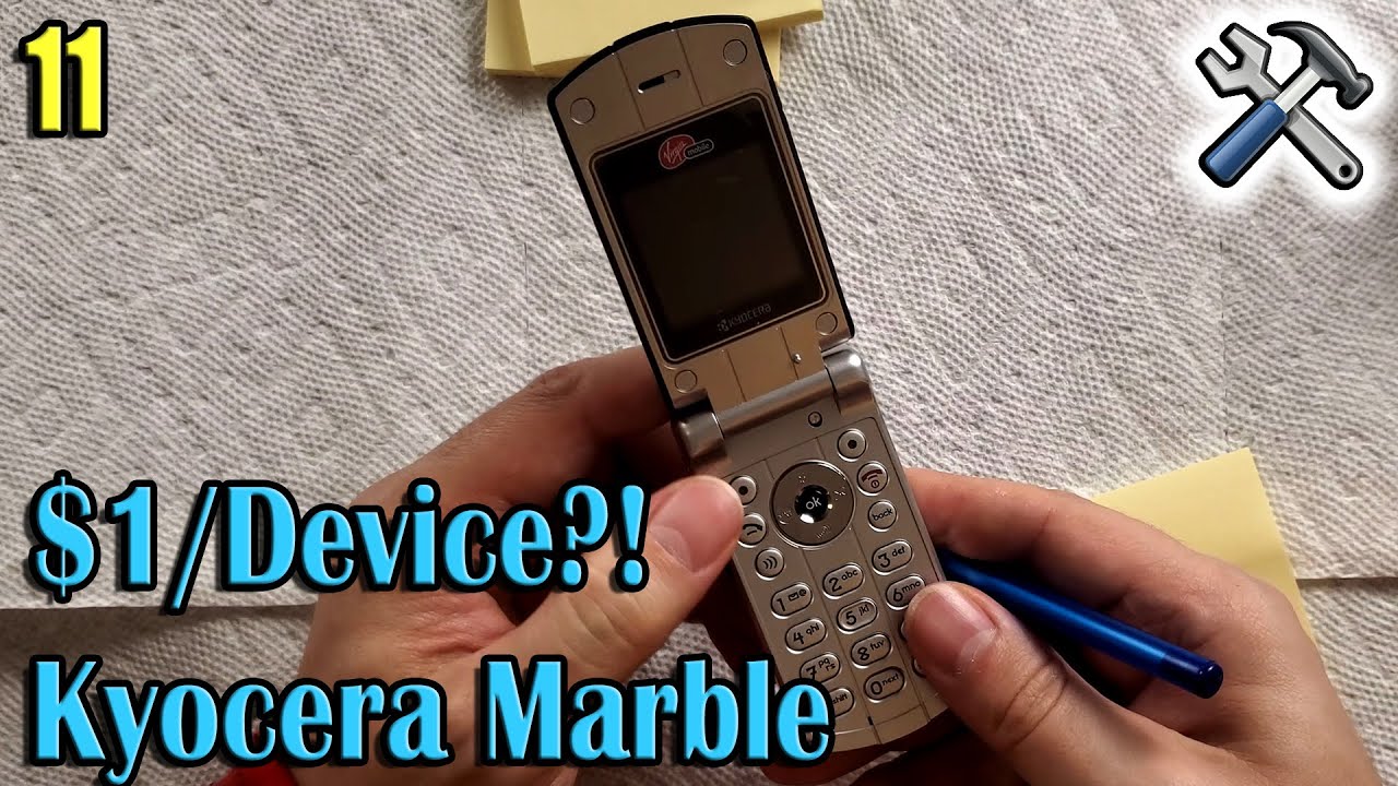 Kyocera Marble phone for $1 | #11 | Project "eBay38" - YouTube