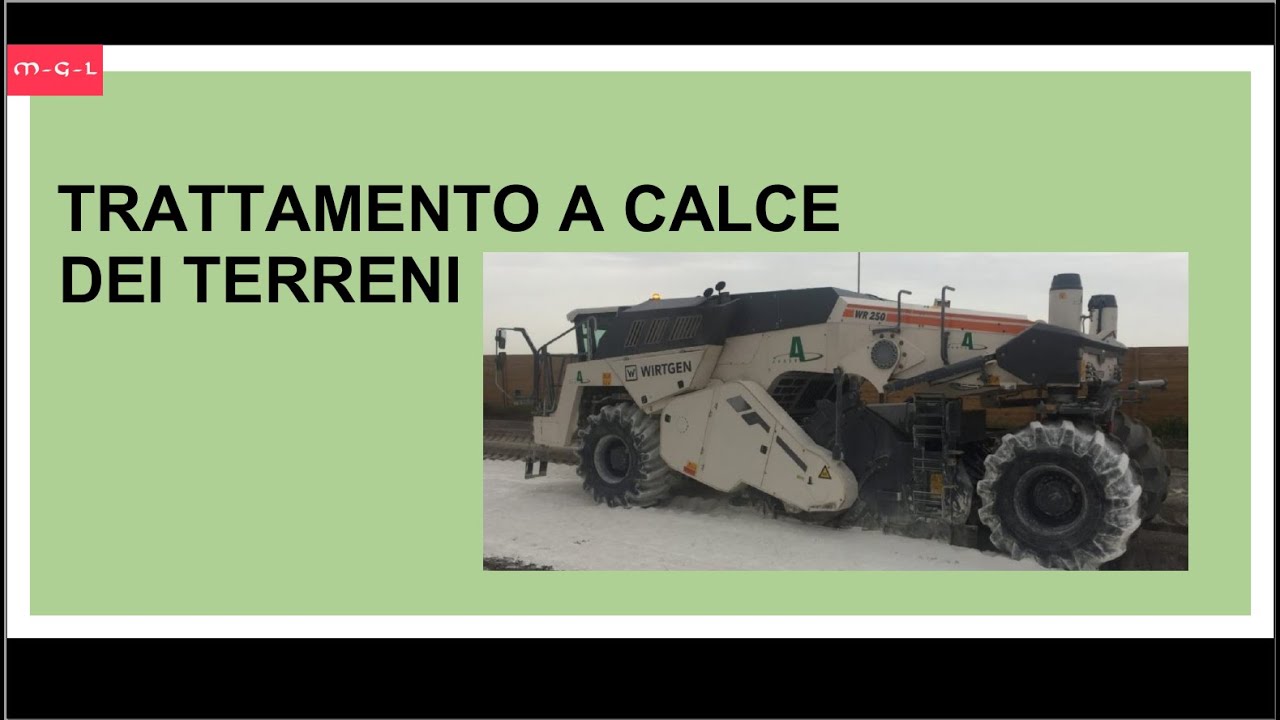Trattamento a calce dei terreni - YouTube