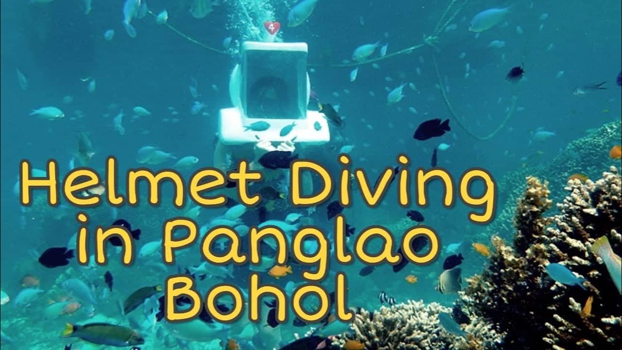 Helmet Diving Experience in Panglao Bohol | Underwater - YouTube