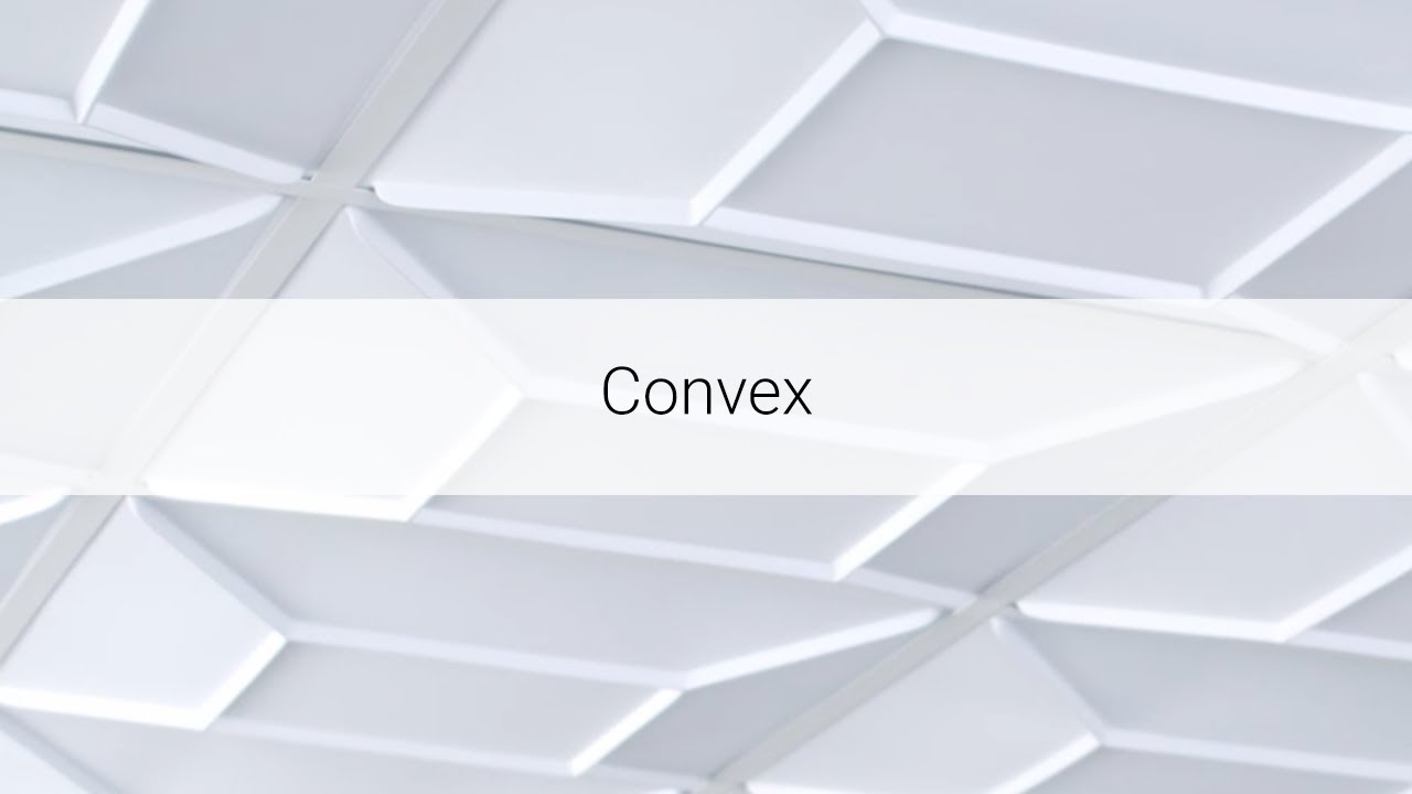 Convex Ceiling Tiles - YouTube