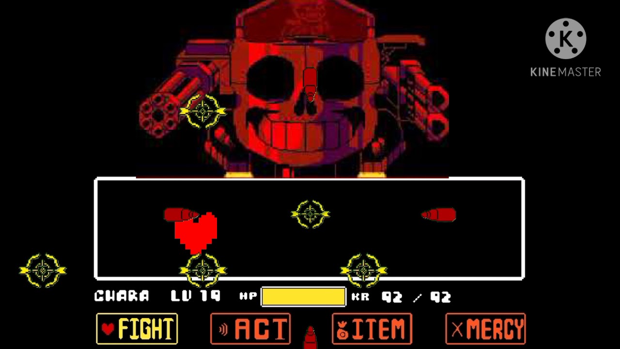 sudden change sans fight phase 2 (animation) - YouTube