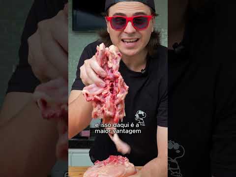 CORTANDO FRANGO INTEIRO - Como cortar e desossar frango