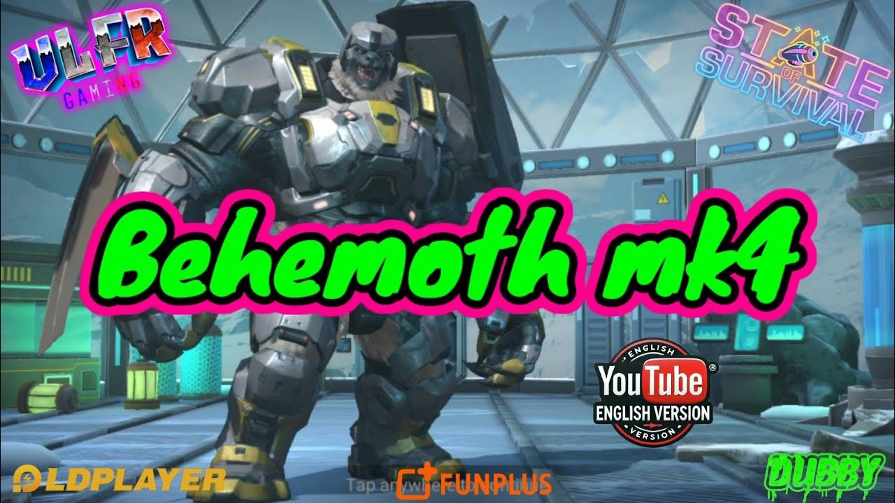 State Of Survival - Behemoth MK4 Sneak Peek - YouTube