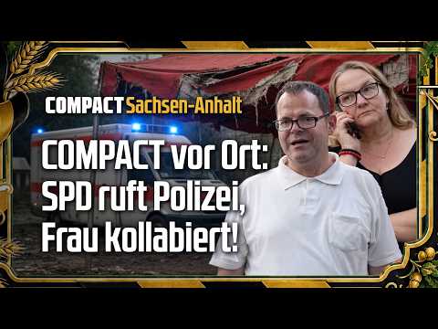 Vor Ort: SPD ruft Polizei, Frau kollabiert!