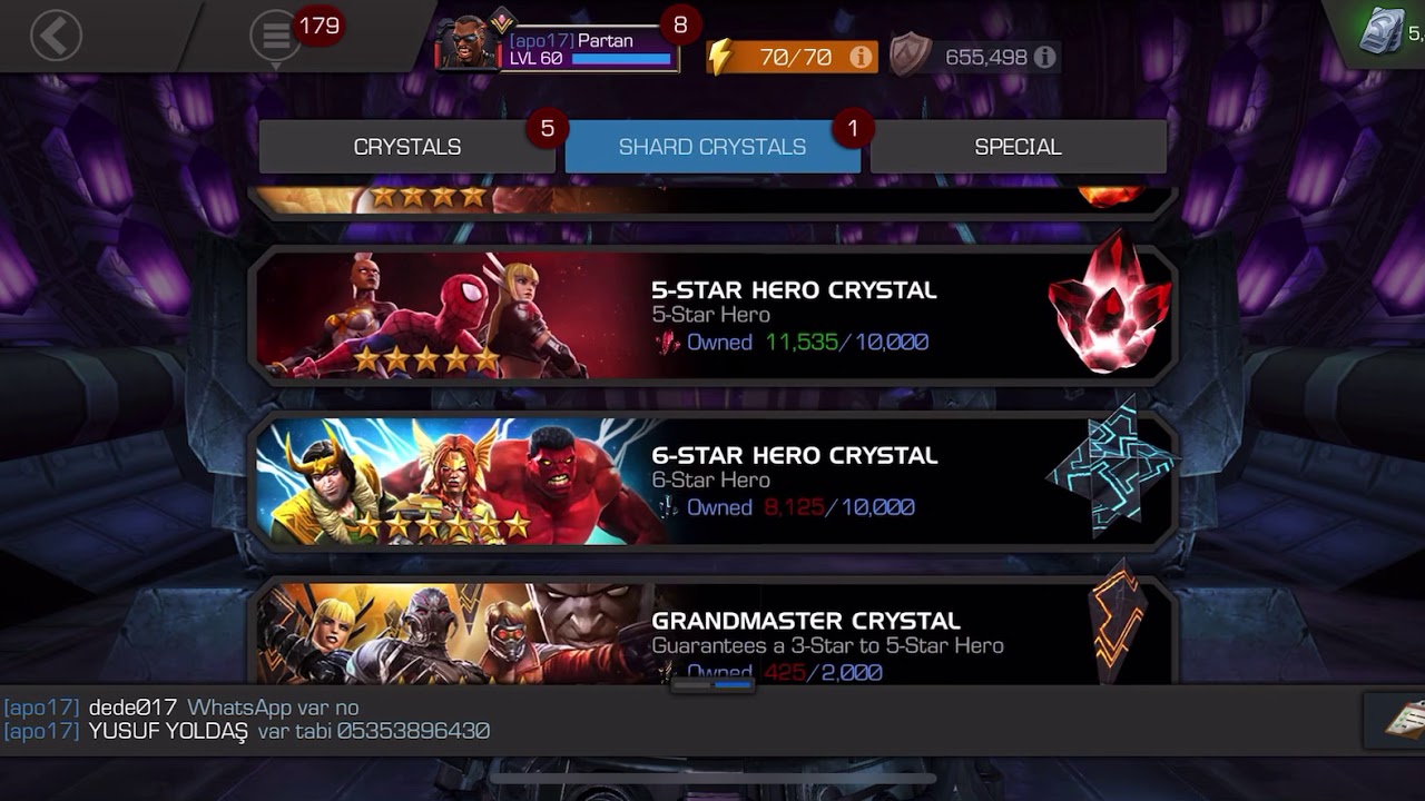 5 Star Crystal Opening - MCOC Marvel Contest of Champions - YouTube