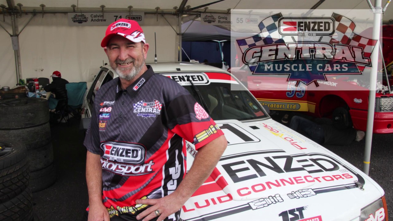ENZED Central Muscle Cars Pukekohe Round Saturday Race 2 - YouTube