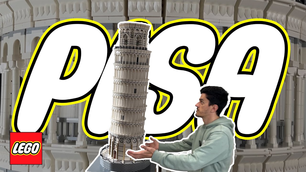 LA TORRE DI PISA FATTA DA UN LEGO ARTIST. - YouTube