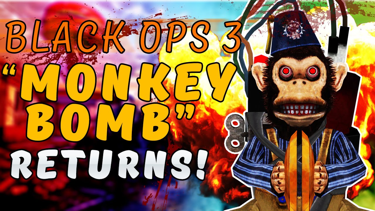 "MONKEY BOMB" "Cybal Monkey" Returns To COD "Black Ops 3" BO3 ZOMBIES ...