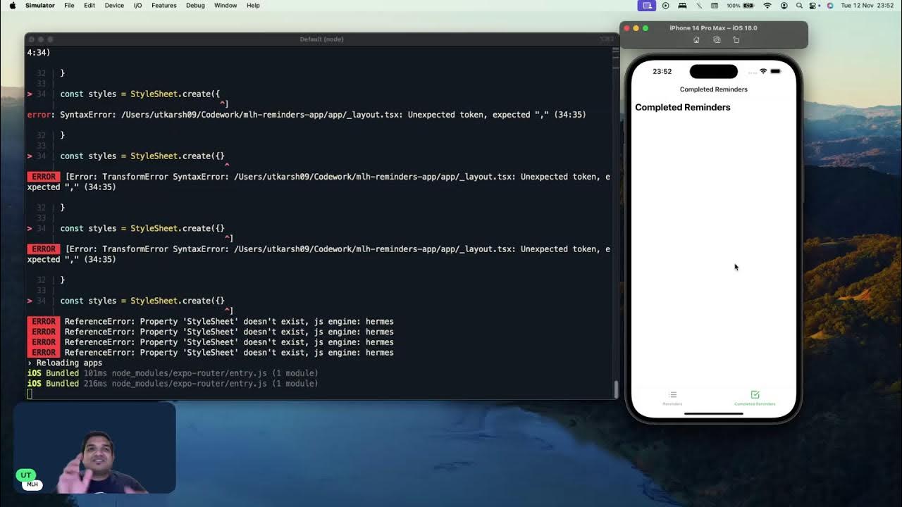 [GHW Career Week] Mobile App Development with React Native & Expo - Part 4 - YouTube