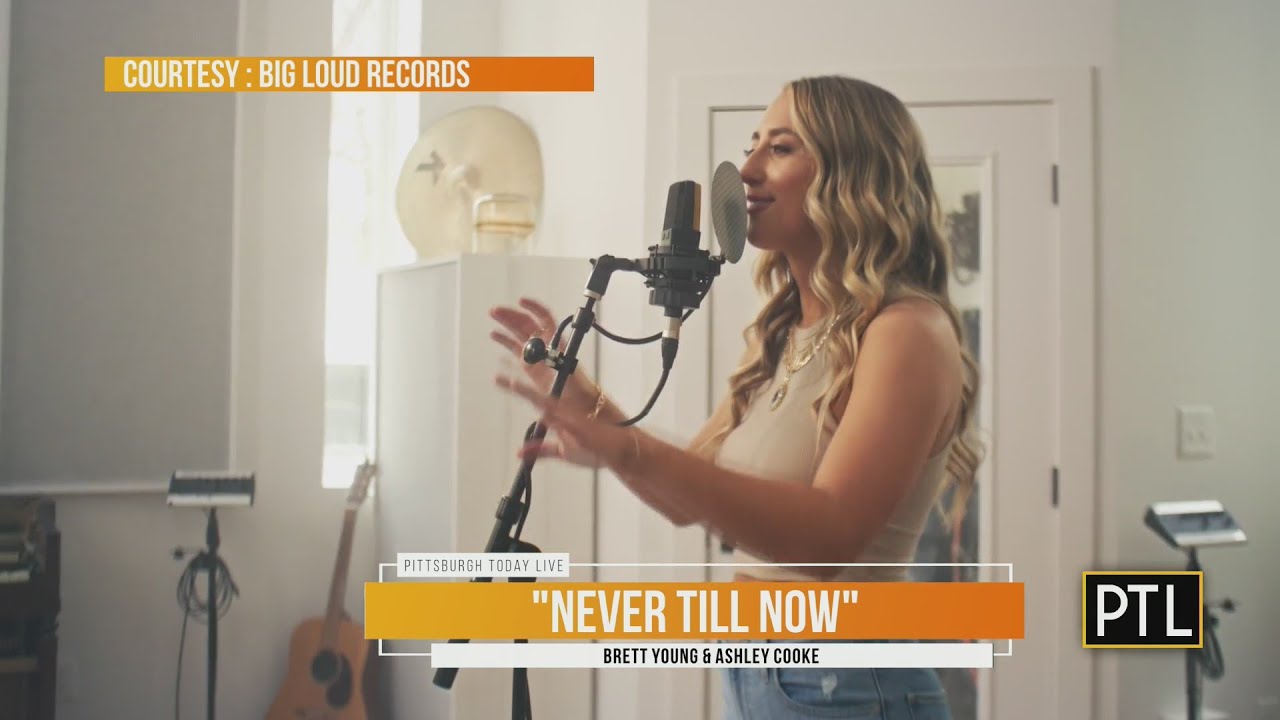 Rising country artist Ashley Cooke makes tour stop in Pittsburgh - YouTube