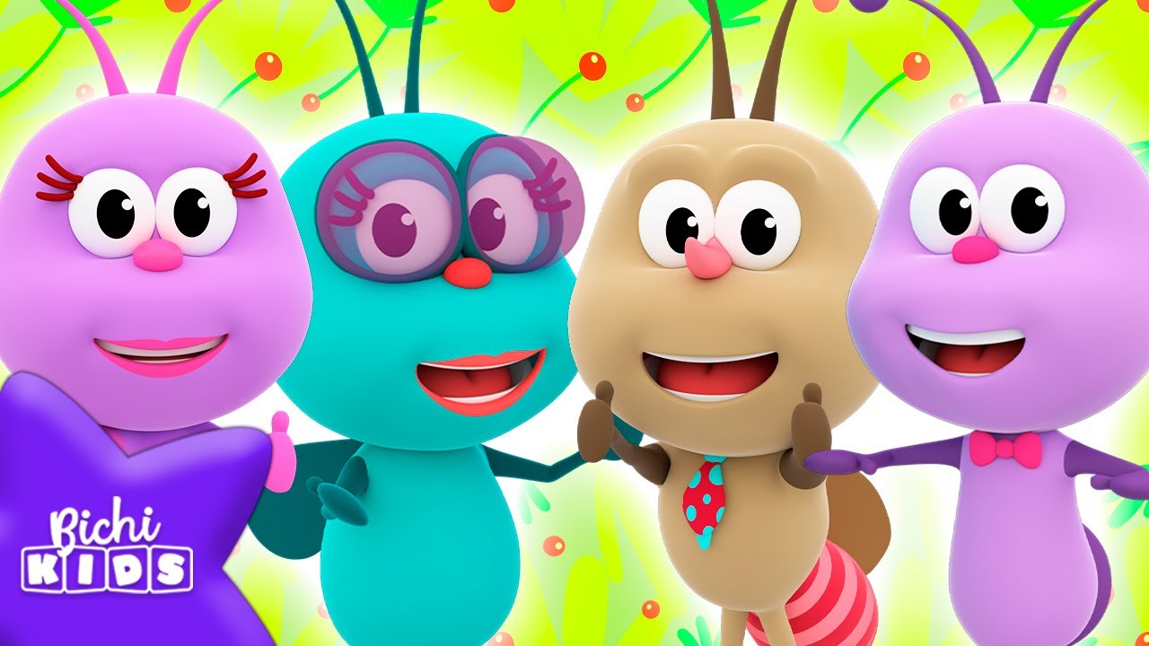 Los Bichitos Girando Van 🐝 BICHIKIDS @Bichikids @ElReinoInfantil - YouTube