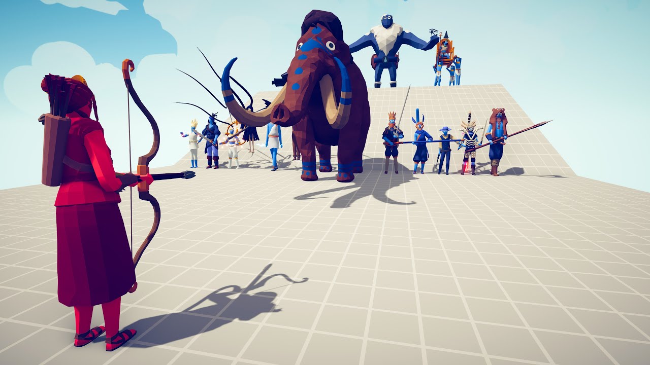 ARTEMIS vs BOSS UNITS Team - Totally Accurate Battle Simulator TABS ...