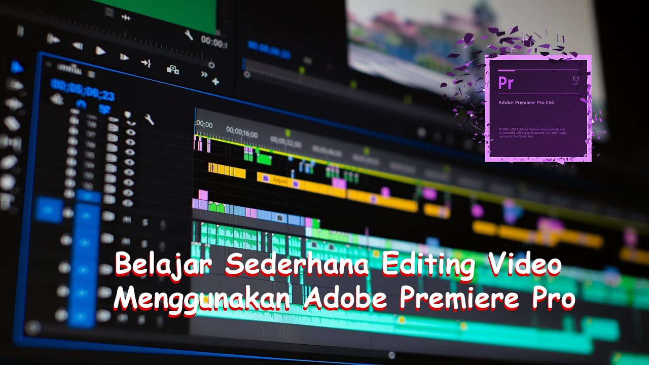 Cara Belajar Singkat Editing Video di Adobe Premiere Pro - YouTube