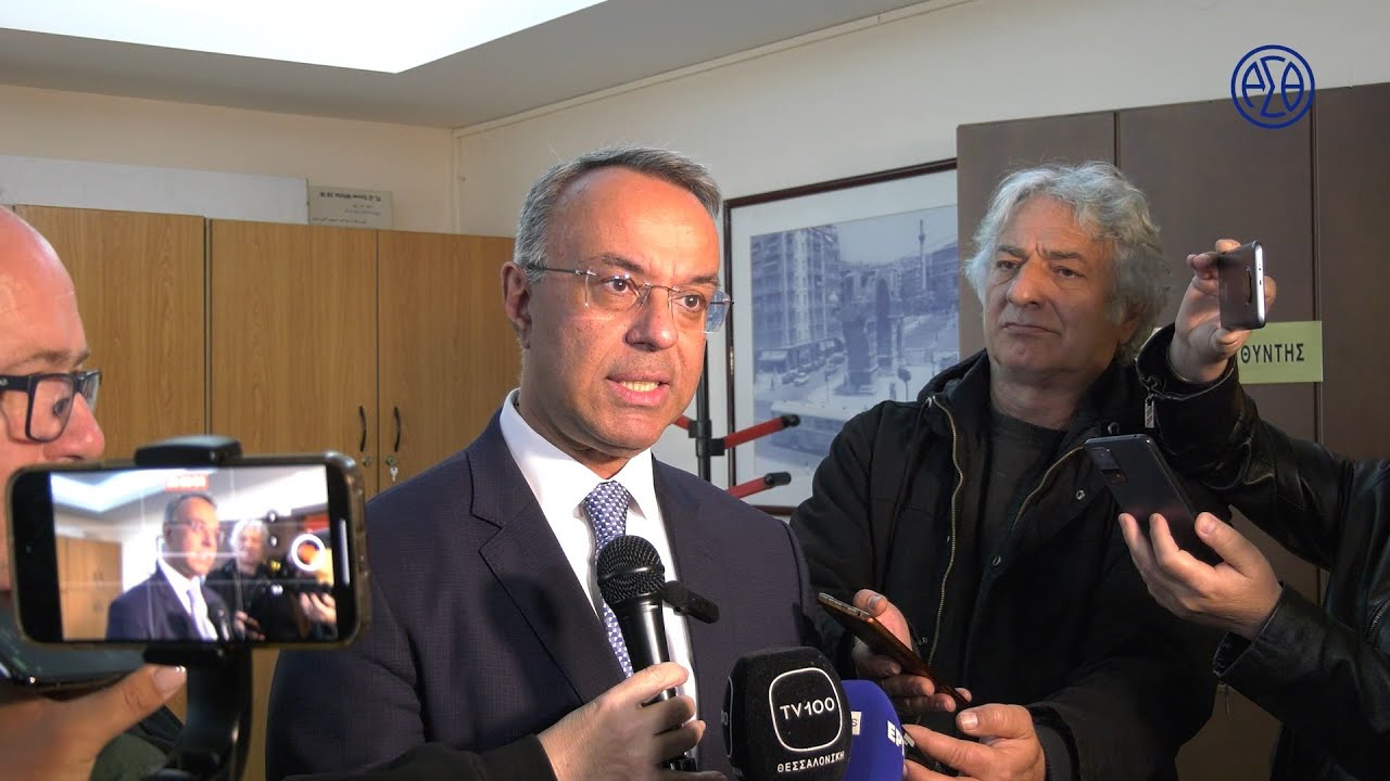 Δήλωση του Υπουργού Υποδομών και Μεταφορών Χρήστου Σταϊκούρα - YouTube
