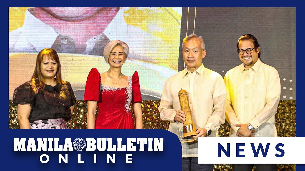 Manila Bulletin President Dr. Emilio C. Yap III receives award at the ...