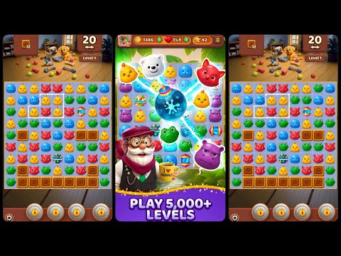 Animal Crush: Match‑3 Rescue Gameplay Android Mobile