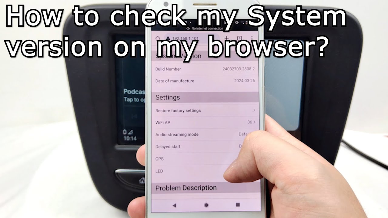 How to access the config menu on the website - YouTube