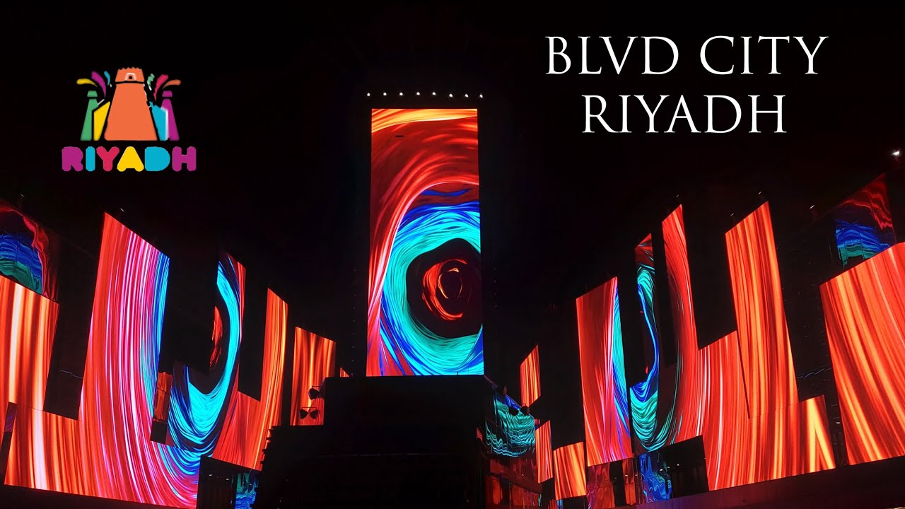 Riyadh Boulevard City 🏙 | Times Square 😱| Riyadh Season موسم الرياض😍 ...