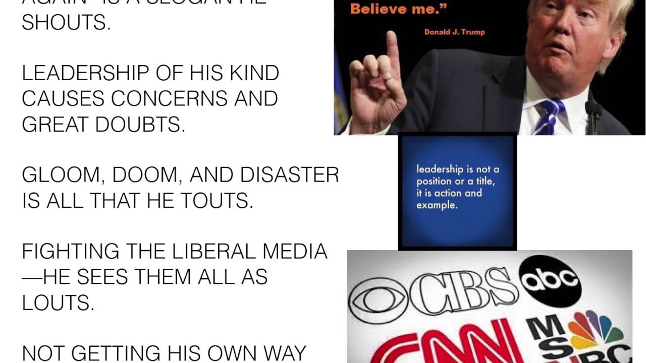Trump Poem, His True Colors - YouTube