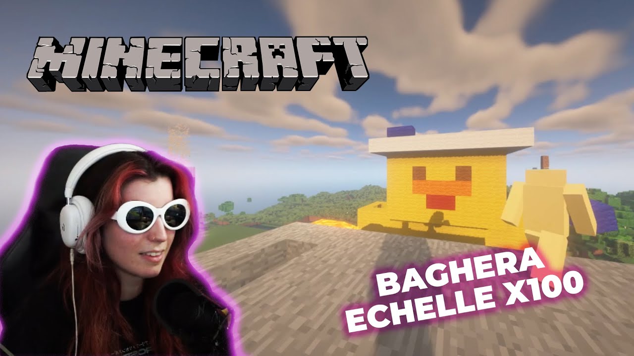 On construit la petite surprise pour JDG avec Baghera (Minecraft) - YouTube