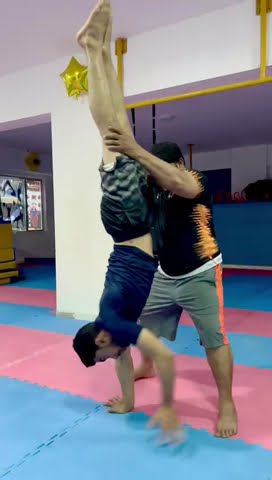 gymnastics floor event basic motivation skill - YouTube