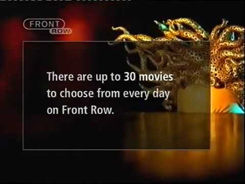Front Row Movies Digital Ident 2004 YouTube - YouTube