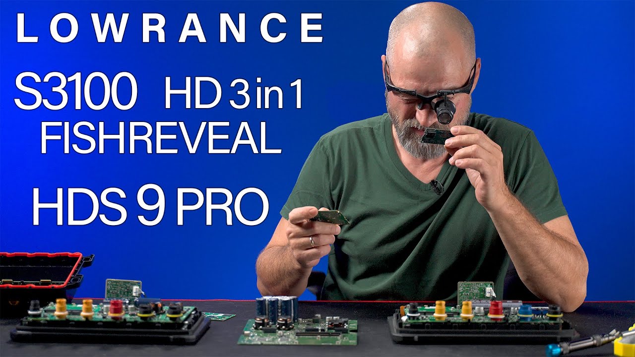 Обзор и Тест LOWRANCE HDS PRO + S3100 + ActiveImaging HD 3-in-1 FishReveal Transducer + HDS Live ...