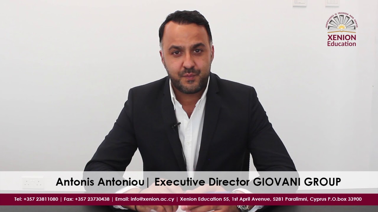 Antonis Antoniou, Giovani Group - Xenion Testimonials - YouTube