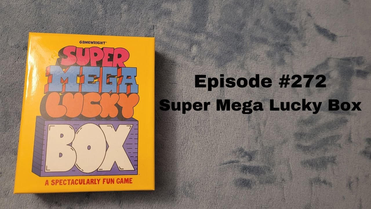 Episode #272 - Super Mega Lucky Box - Gamewright (2021) - YouTube