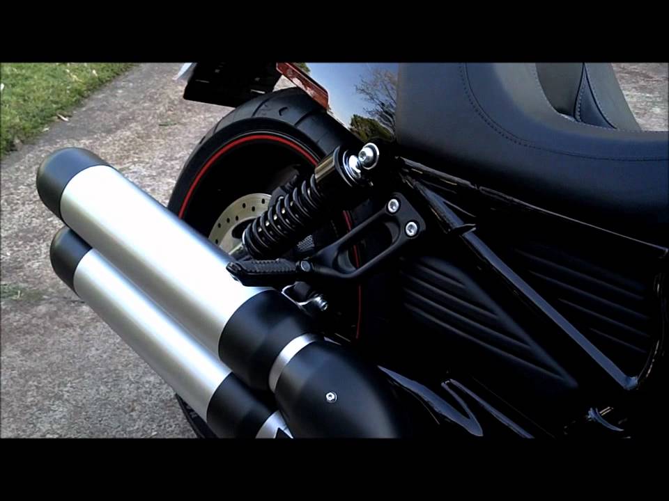 2012 Night Rod (stock exhaust) - YouTube