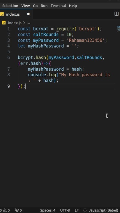 Mastering Bcrypt Secure Password Hashing Made Simple Web Security Javascript Nodejs Bcrypt 