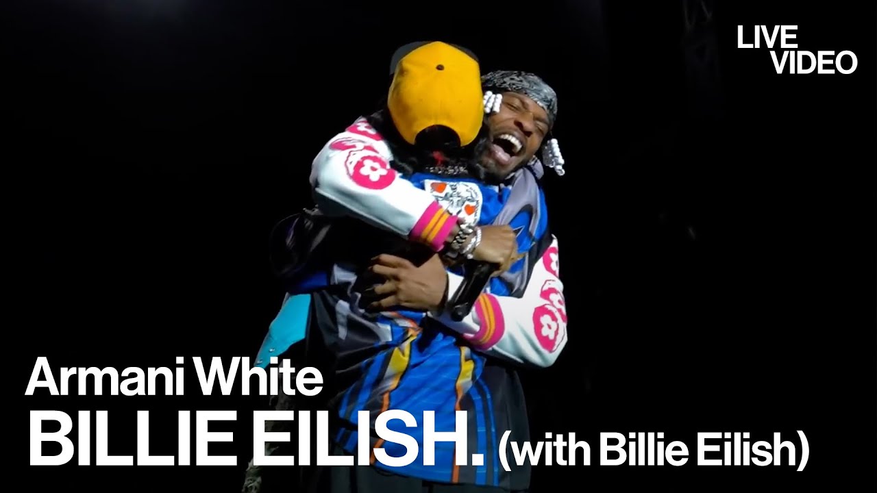[LIVE] 아르마니 화이트(Armani White) - BILLIE EILISH. (with Billie Eilish) - YouTube