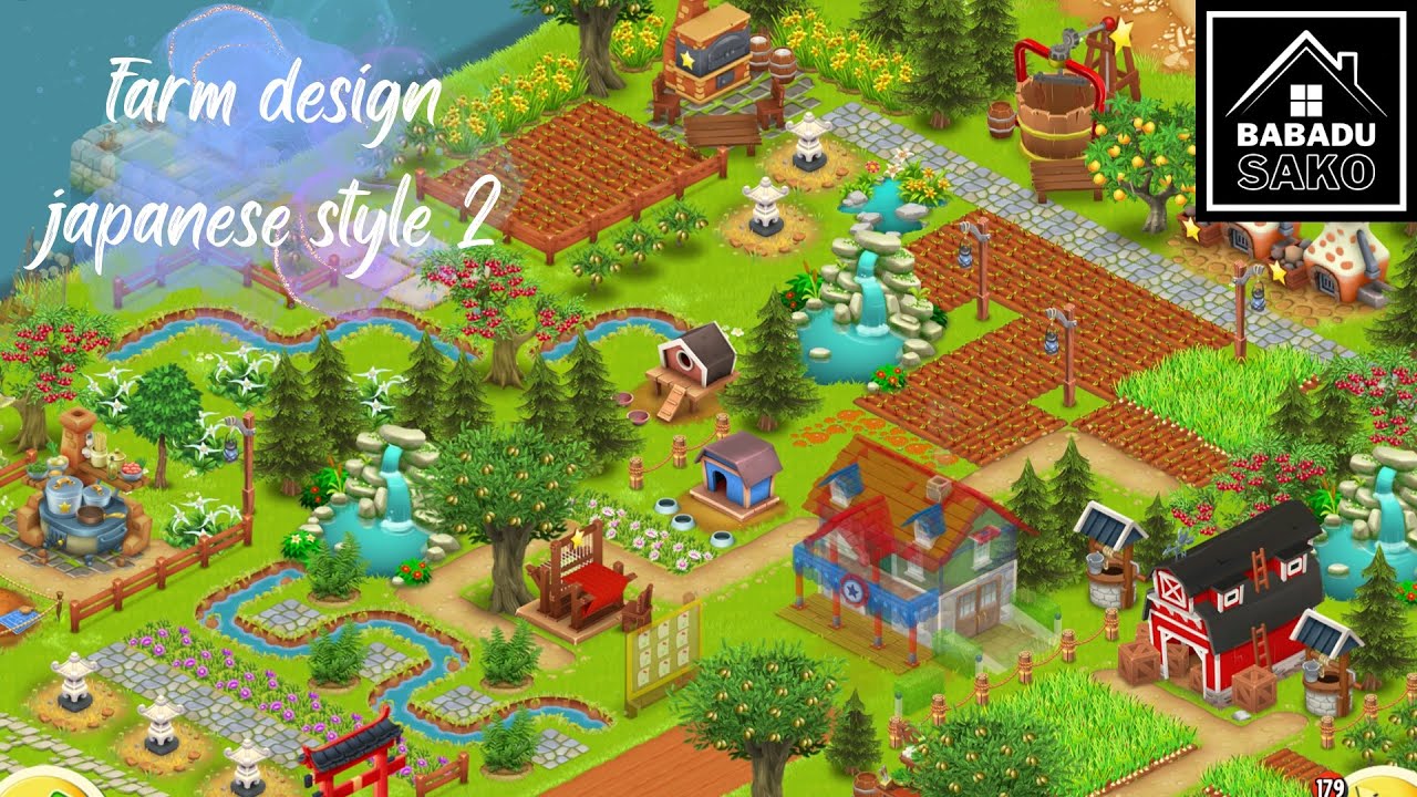 EP.107 : Farm design Japanese style (2) - HayDay FarmDesign! - YouTube