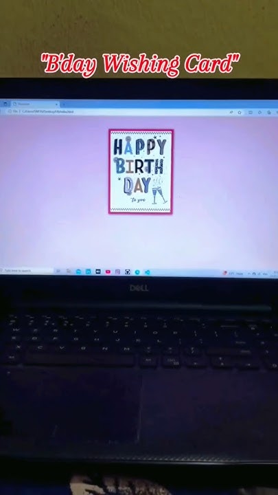 Wish Happy B'day in Coders Style #craazy_coder #creativecoding #codemasters #webdevelopment ...