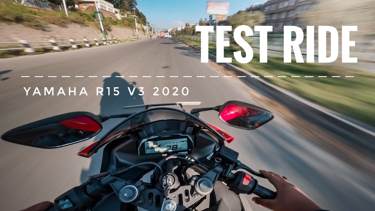Test Ride Yamaha R15 V3 | RAW Onboard | POV | Bikerz Beast - YouTube