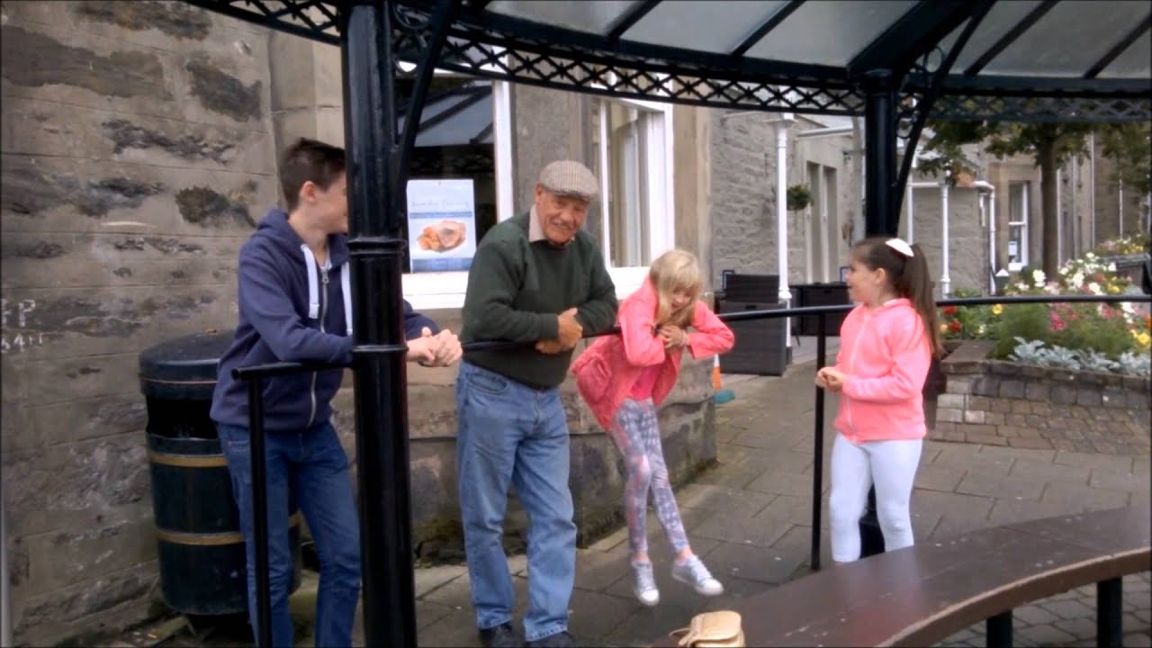 74 year old man does front flip - YouTube