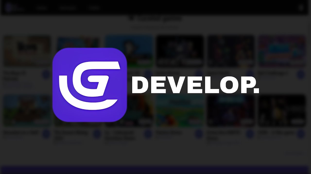 GDevelop. - YouTube